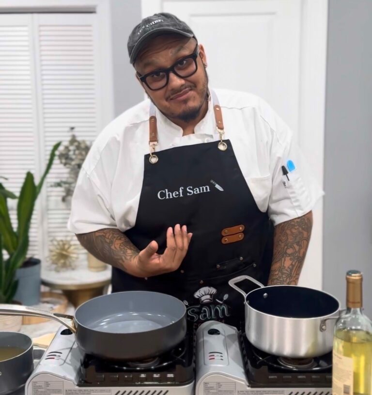 Sam Credits PCCC Professors for His Culinary Career Success - PCCC